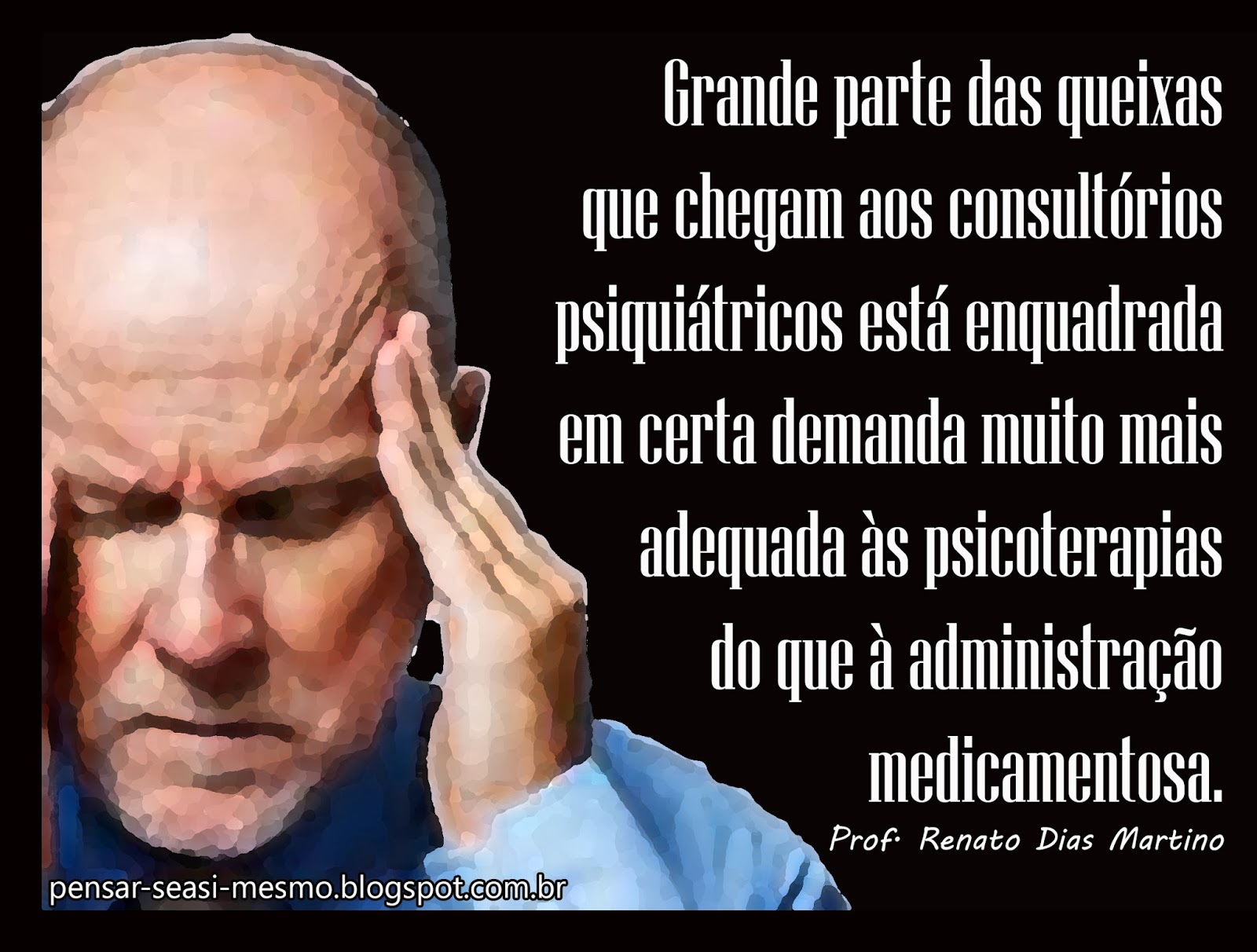 pensar-se a si-mesmo: SENTIR A DOR OU SOFRER