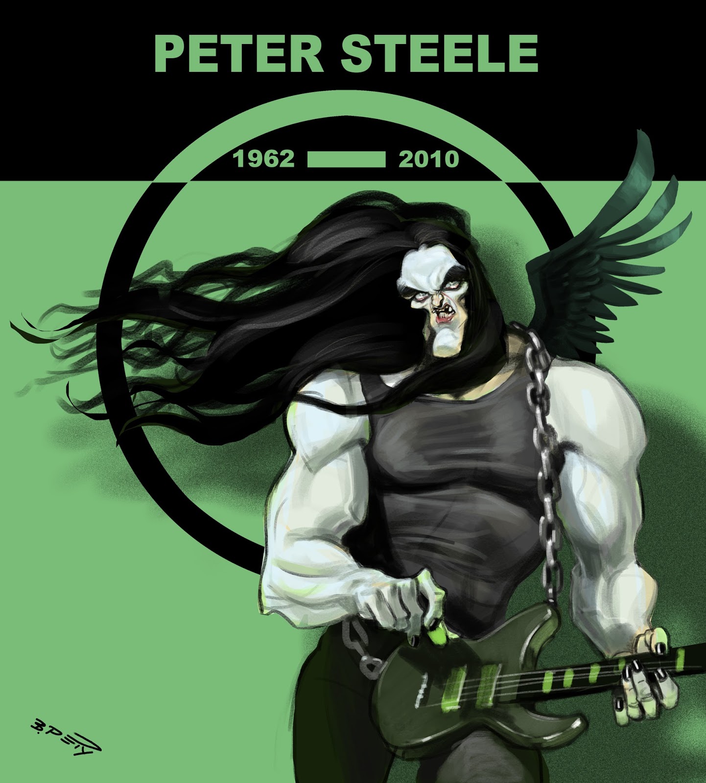 The great musician from Type O Negative, Peter Steele.