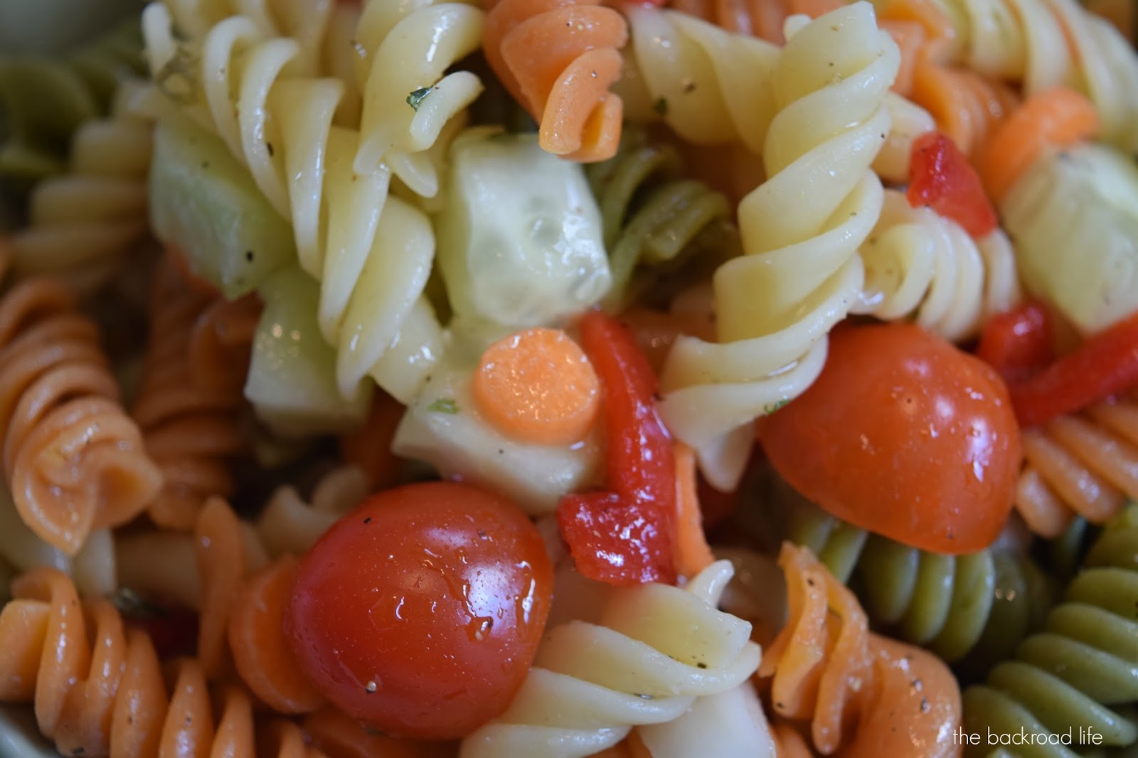 The Backroad Life: Garden Pasta Salad