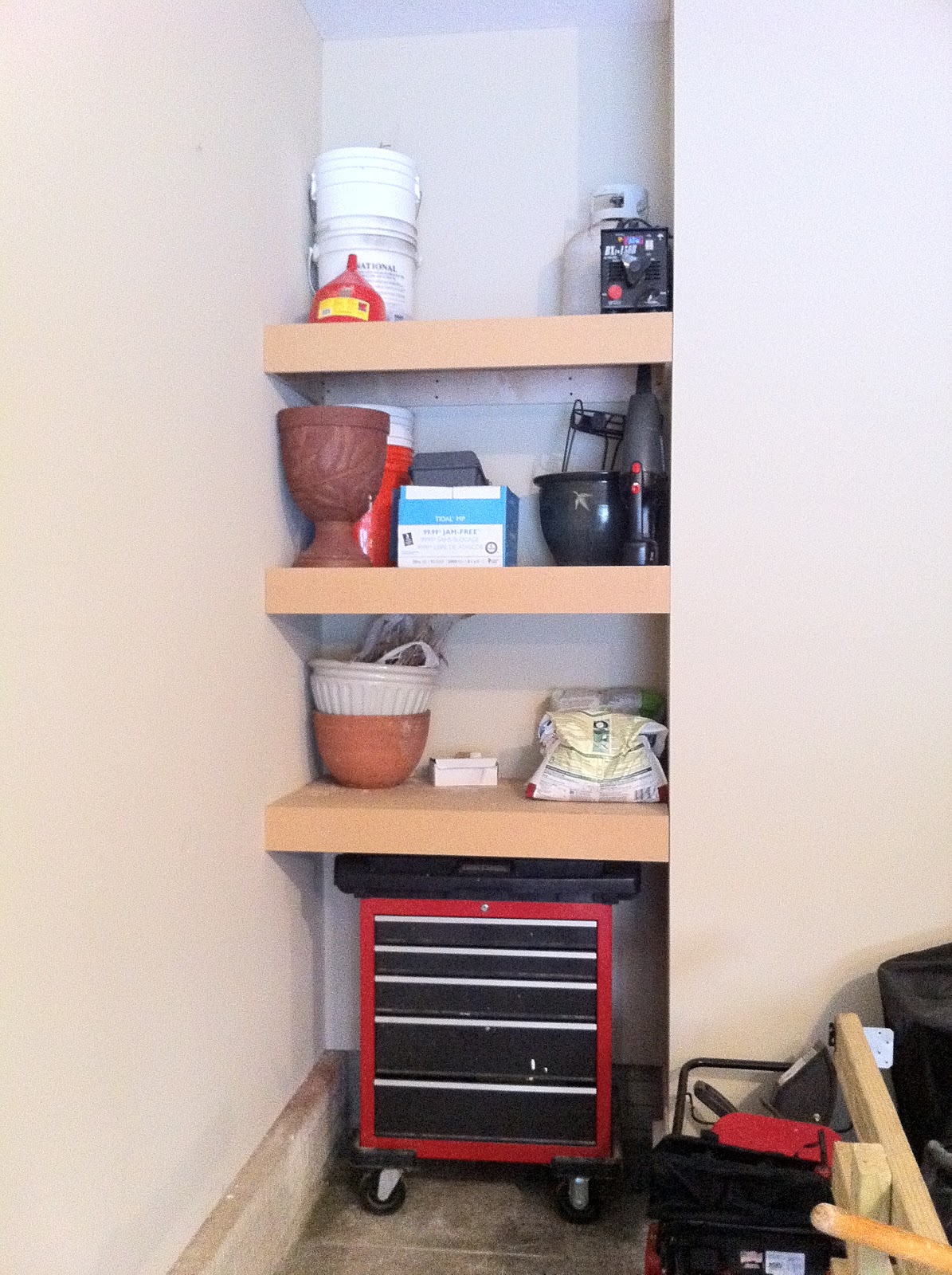 Chad's Workshop: Even Bigger Shelf