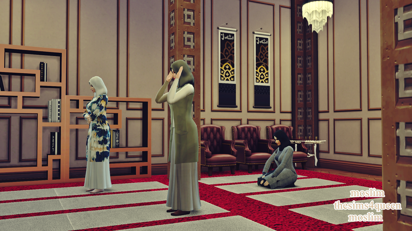 the sims 4 fashion CC download Free: indiaskapie's Muslim Prayer Poses