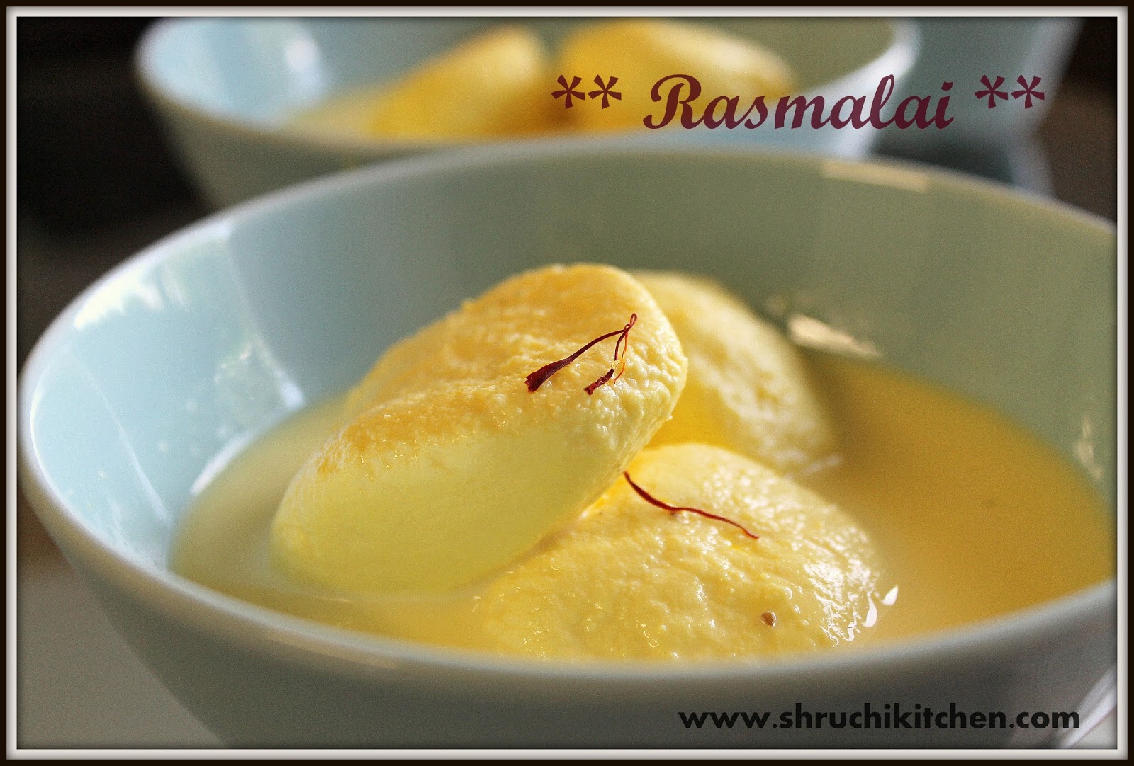 Shruchi Kitchen: Rasmalai