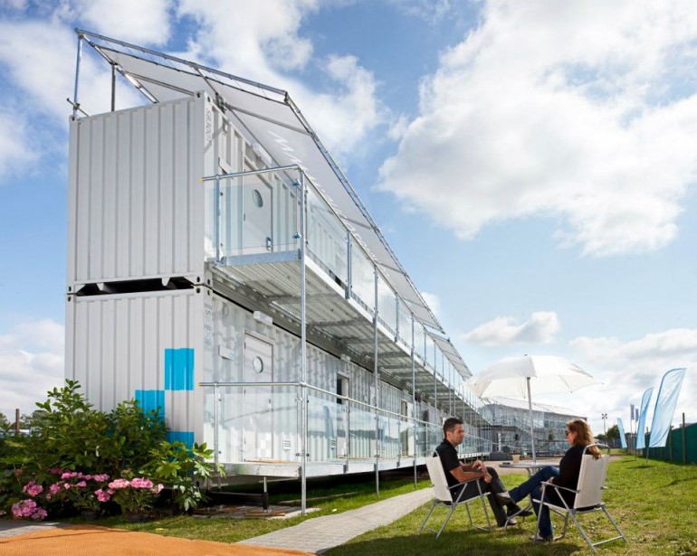 SNOOZEBOX OU CONTAINER MICRO HOTEL PORTABLE