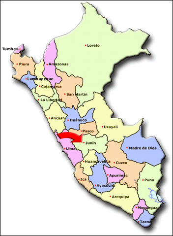 Junin Peru Map