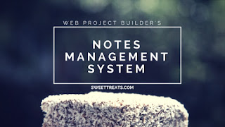 NOTES MANAGEMENT SYSTEM SCRIPT - Free Codeigniter Scripts