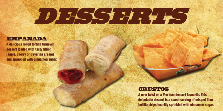 Sweet Treats - Empanadas and Crustos ~ TacoTime Victoria