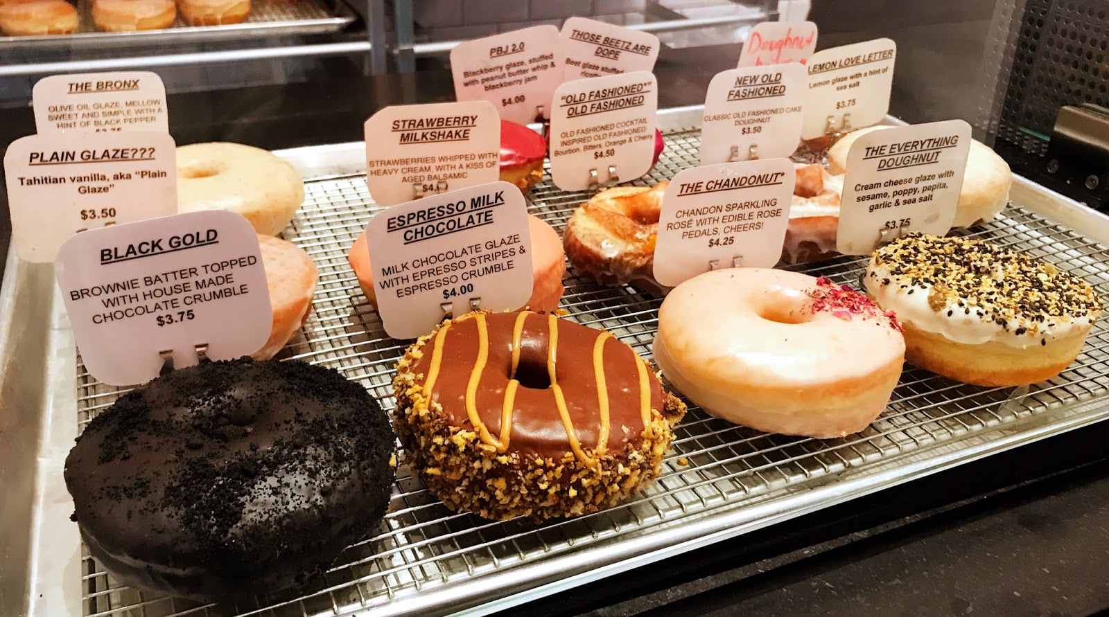 [NYC - Midtown] The Doughnut Project - Everything Bagel, Rose (The ...