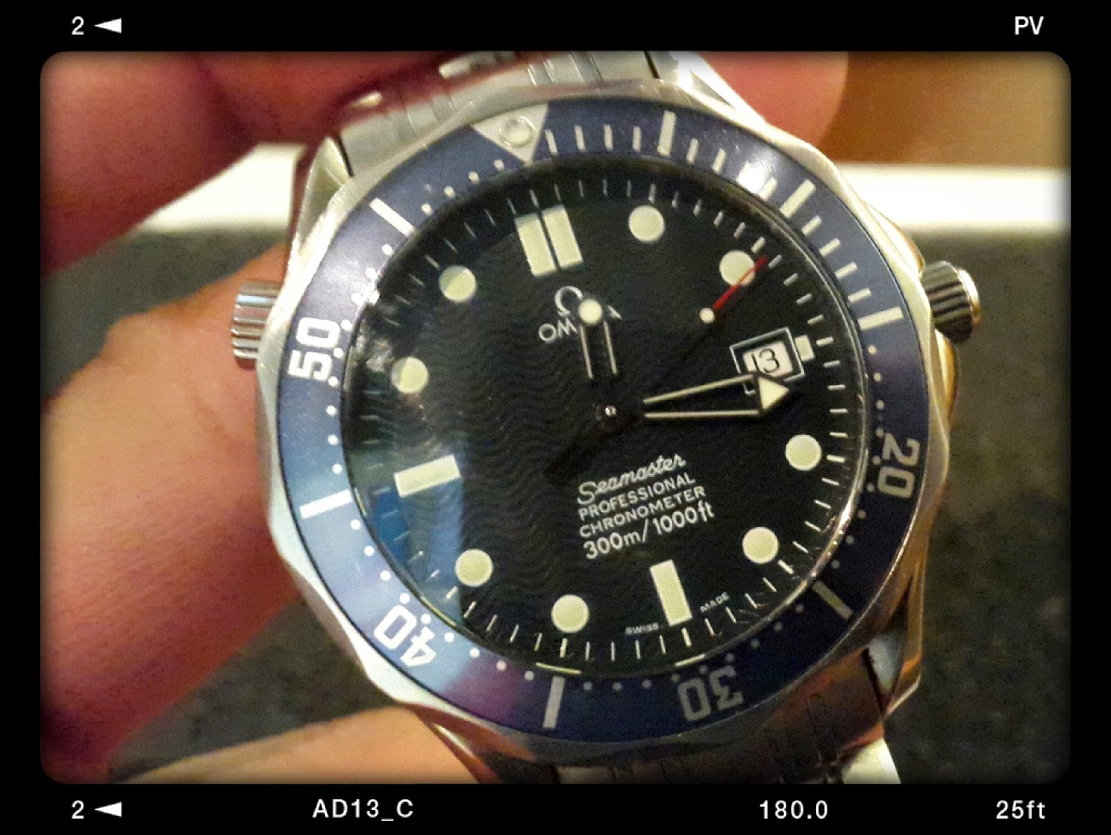 C-segment Wrist Watches: 2006 Omega Seamaster 300m Chronometer aka ...