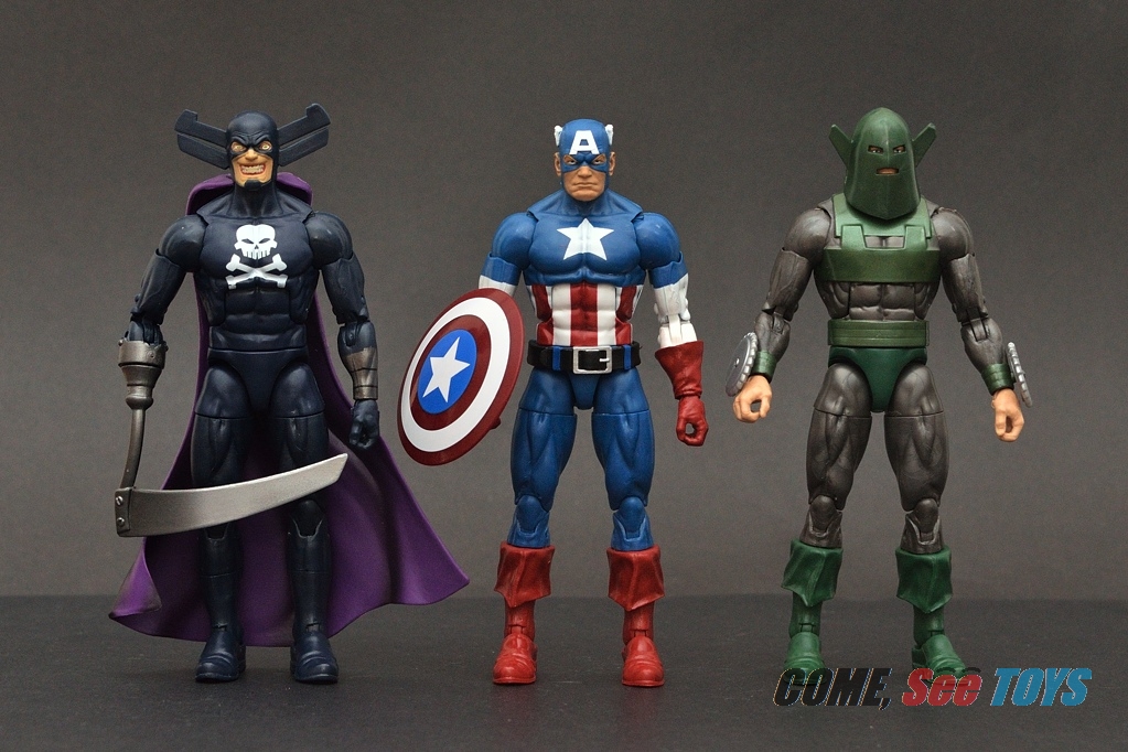 Come, See Toys: Marvel Legends Series 6" Captain America (Red Onslaught ...