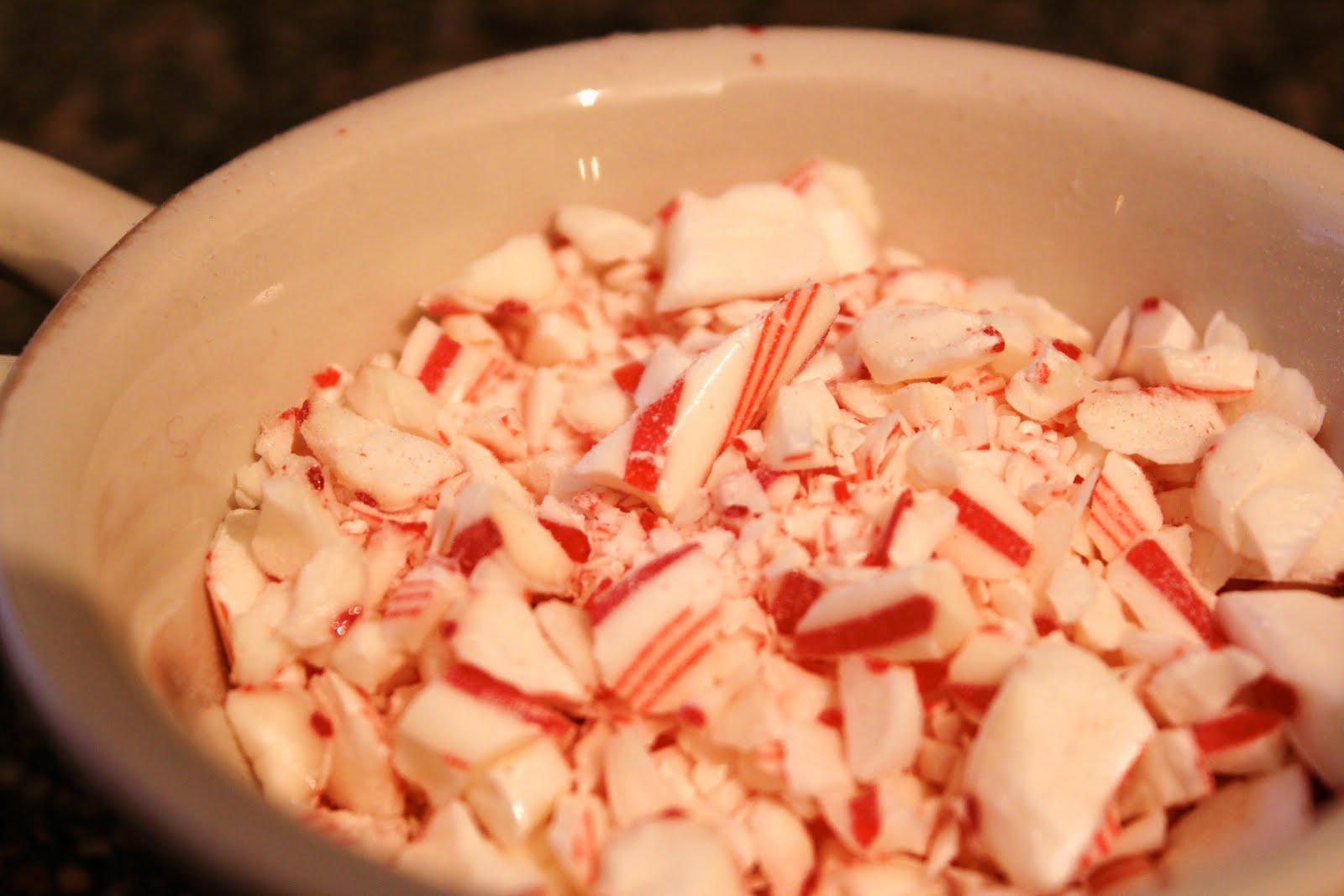 Candy Cane Chocolate Fudge