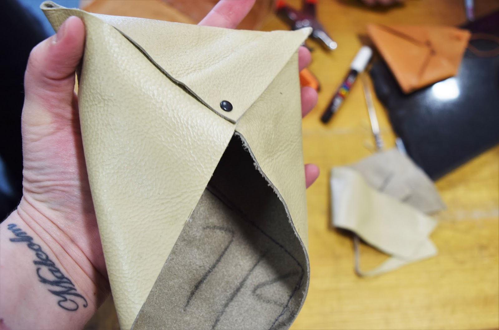 UPCYCLING SCRAP LEATHER - A Life With Frills