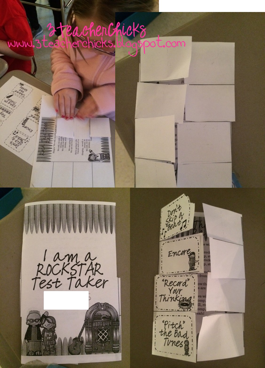 3 Teacher Chicks: MORE Testing Strategies...PLUS some pics!