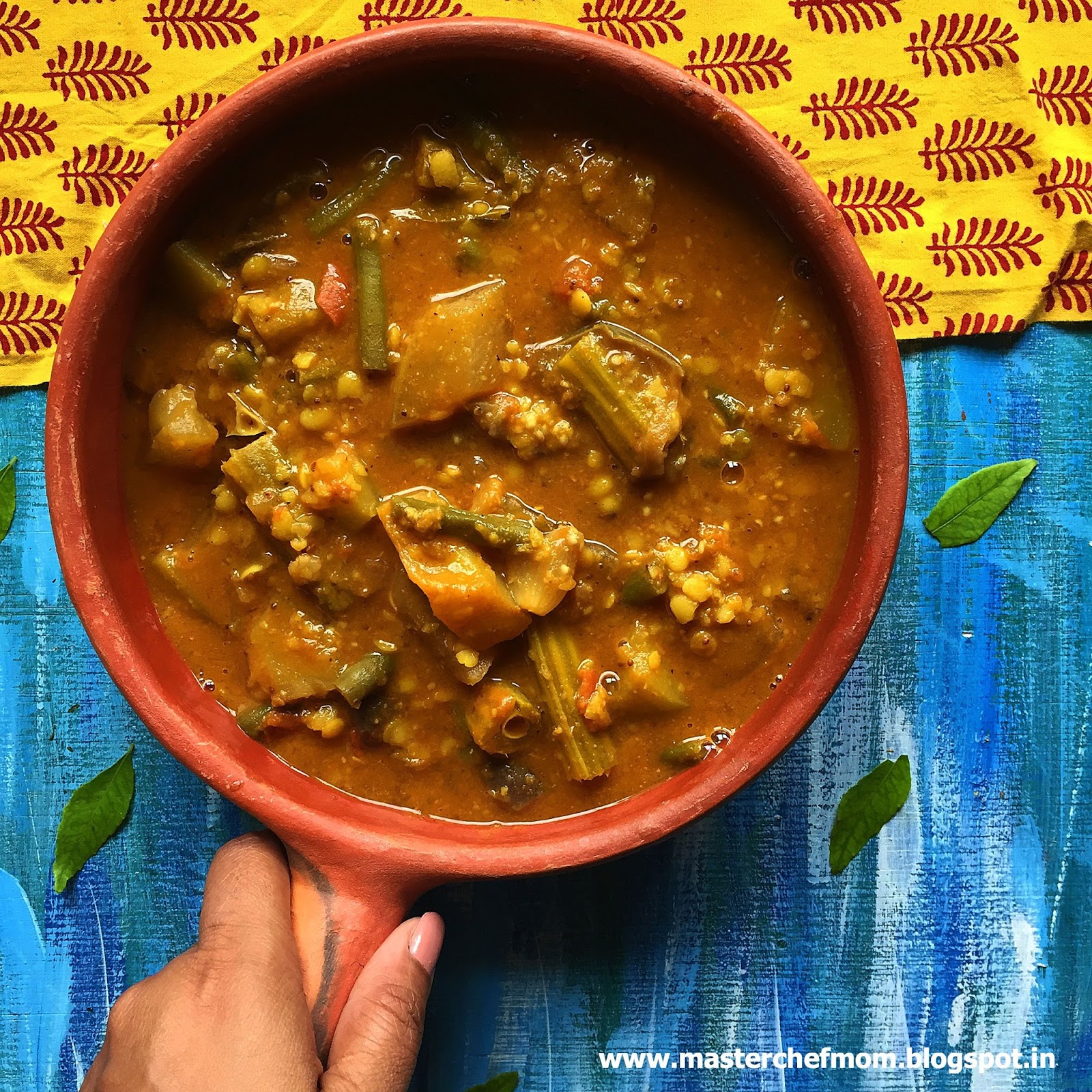 MASTERCHEFMOM: Kalyana Kadamba Sambar | TamBrahm Marriage Style Mixed ...