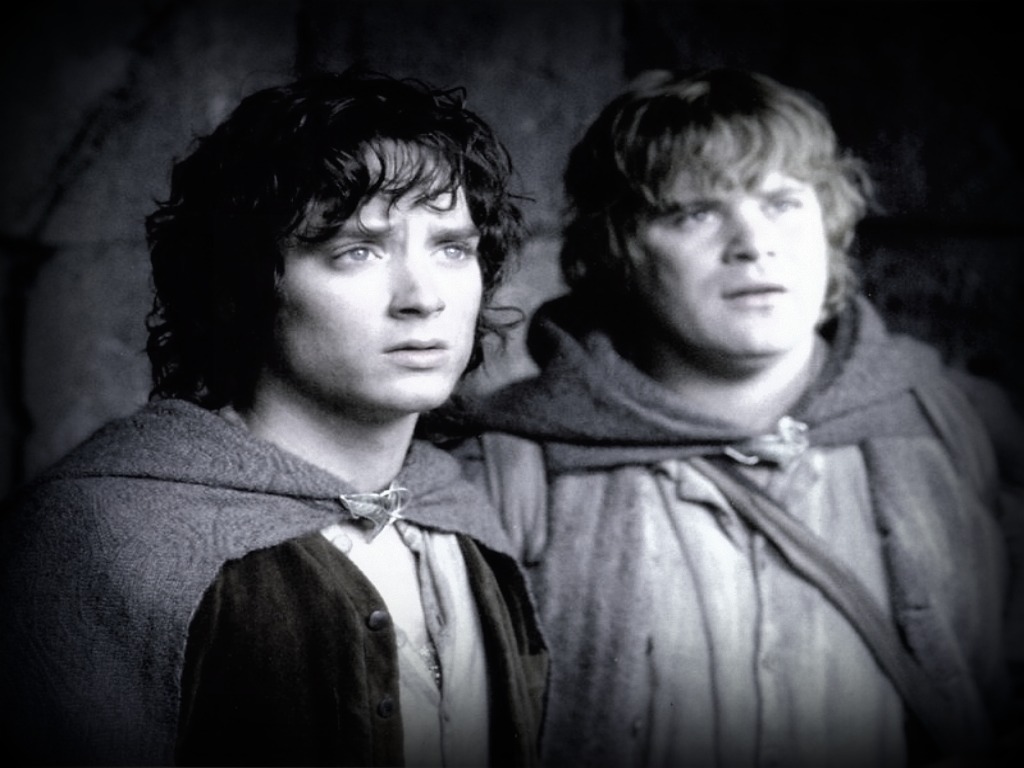 Middle-Earth and Beyond Wallpapers: Frodo and Sam