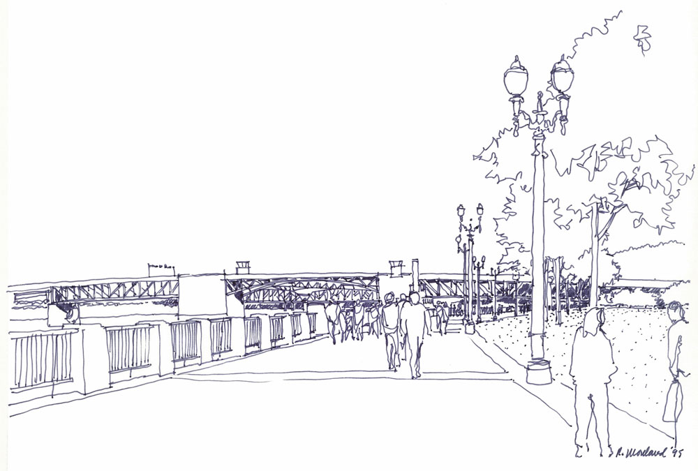 MCM DESIGN: Downtown Portland Sketches