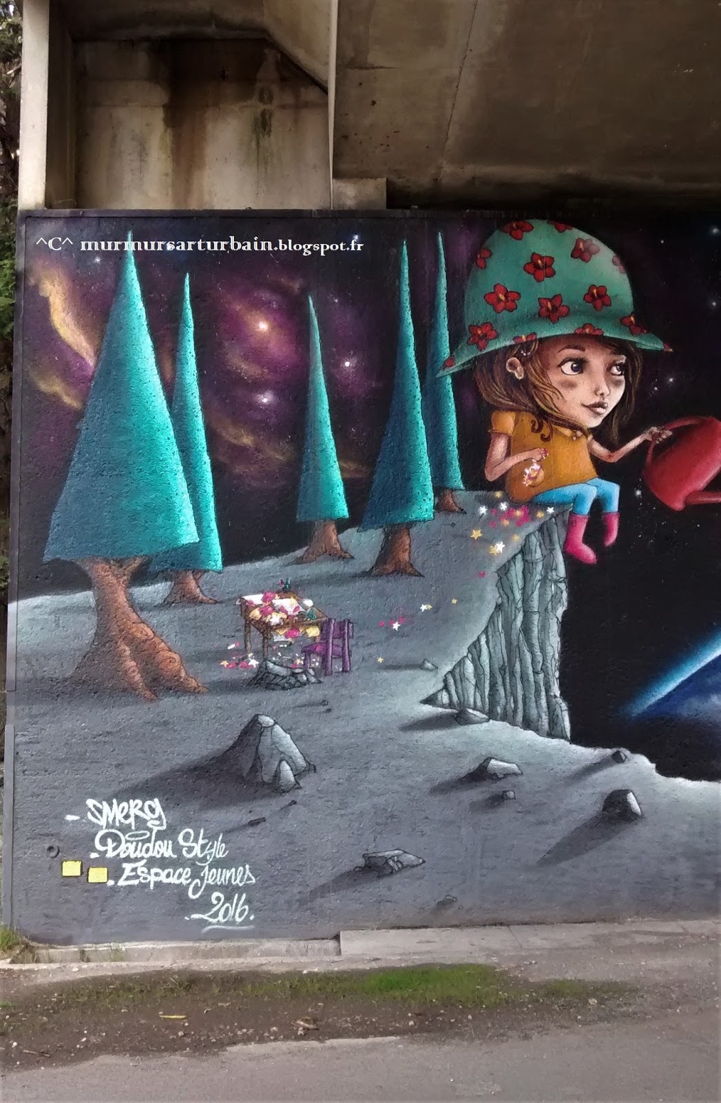 *Mur'Murs / DANS L'ART DU TEMPS : ZOOM artiste : Jessy alias Doudou Style