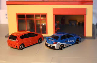 tomica honda fit subaru wrx mainline basic