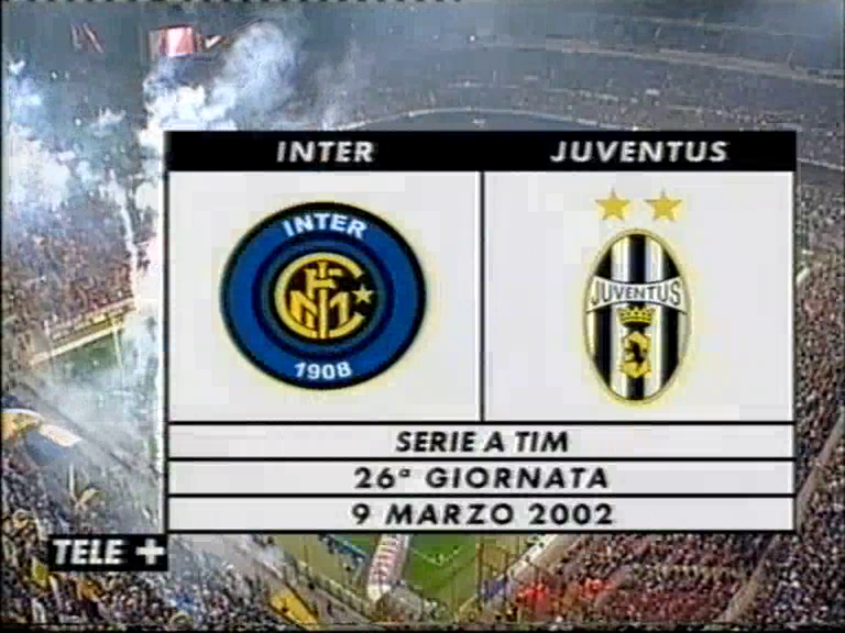 TWB22: Campionato 2001 2002 "Derby d'Italia" Inter Milan Juventus