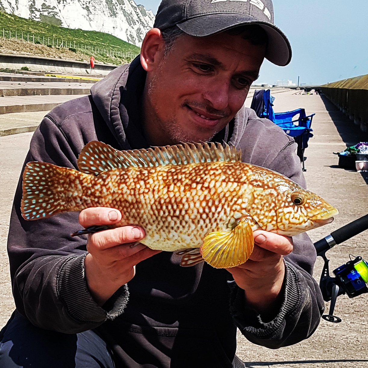 Fish Hooked: Wrasse Fishing Samphire Hoe
