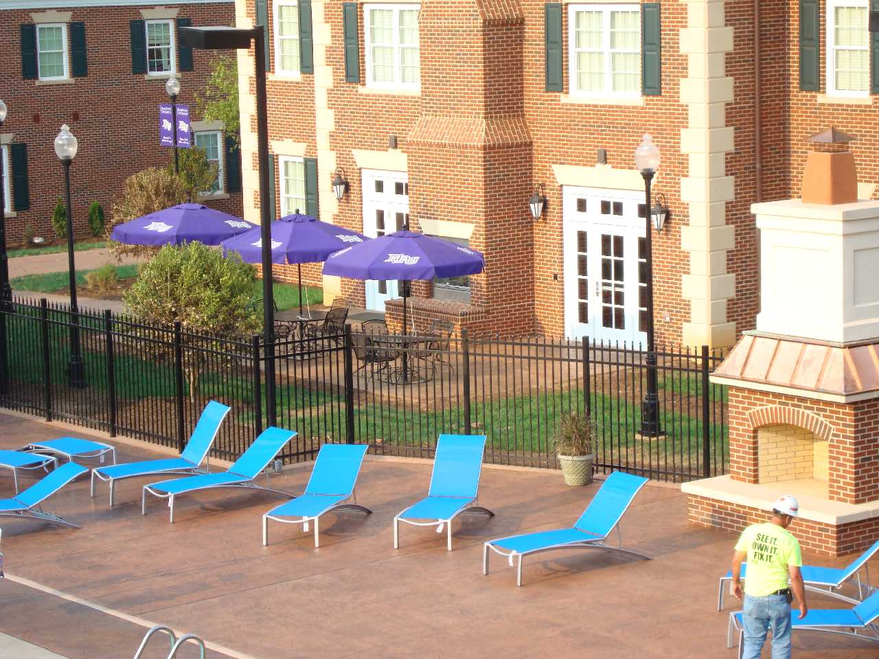 Atlantic Coast Concrete: High Point University - Greek Village Pool ...