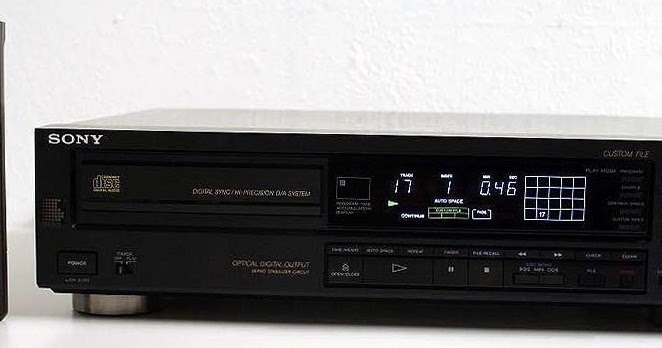 Audio-CD проигрыватель Sony CDP-970, Япония 1989 в Московском магазине ...
