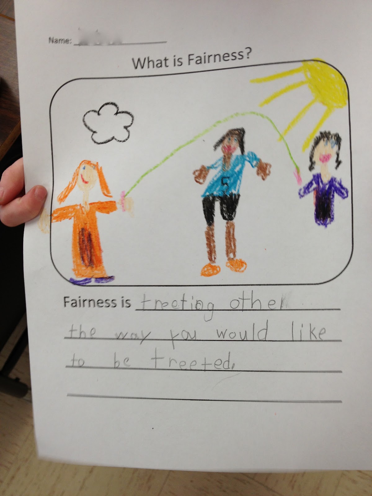 Ms. Sepp's Counselor Corner: Being Fair