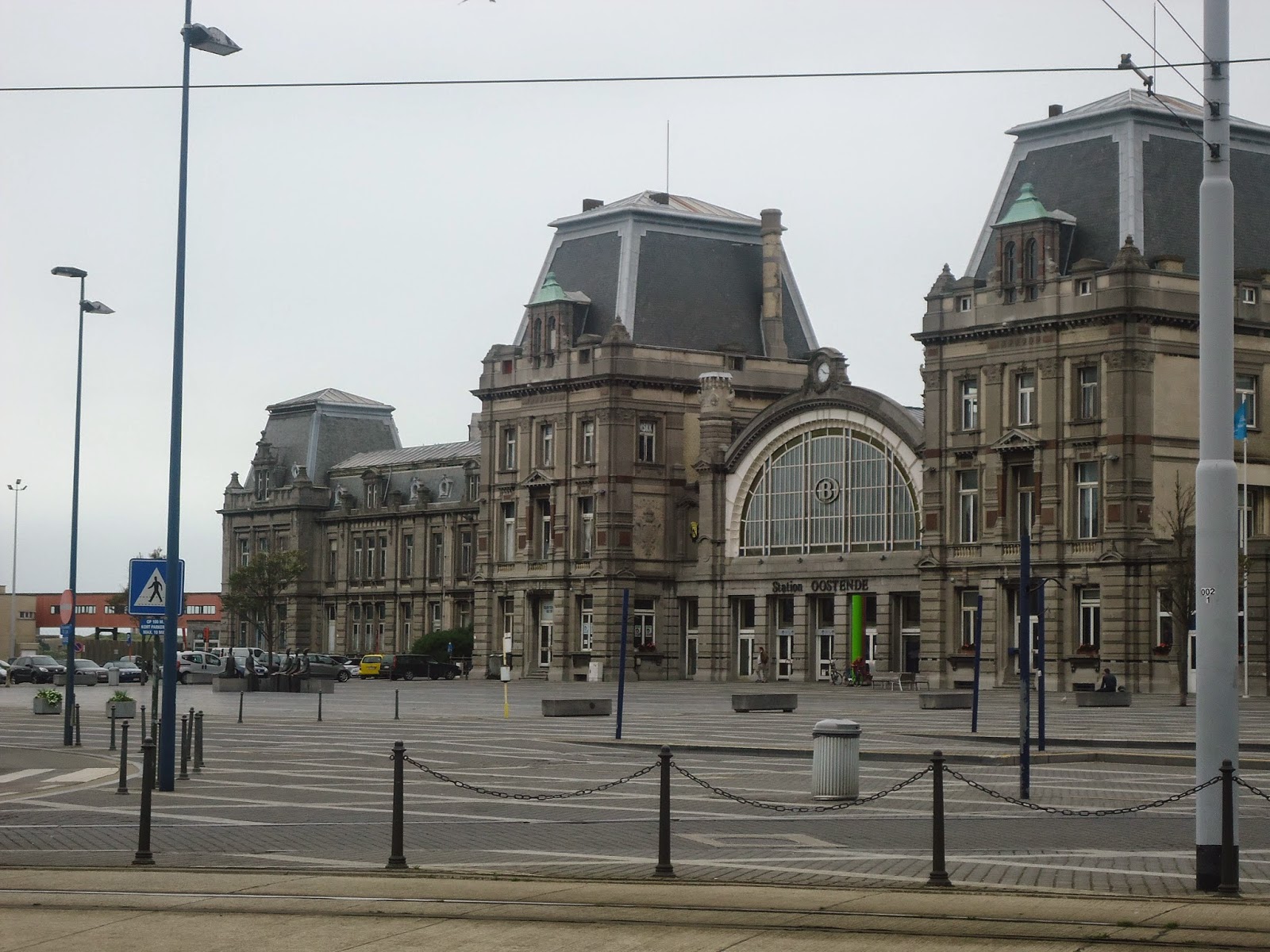 All About Royal Families: Railway station in Ostend Belgium