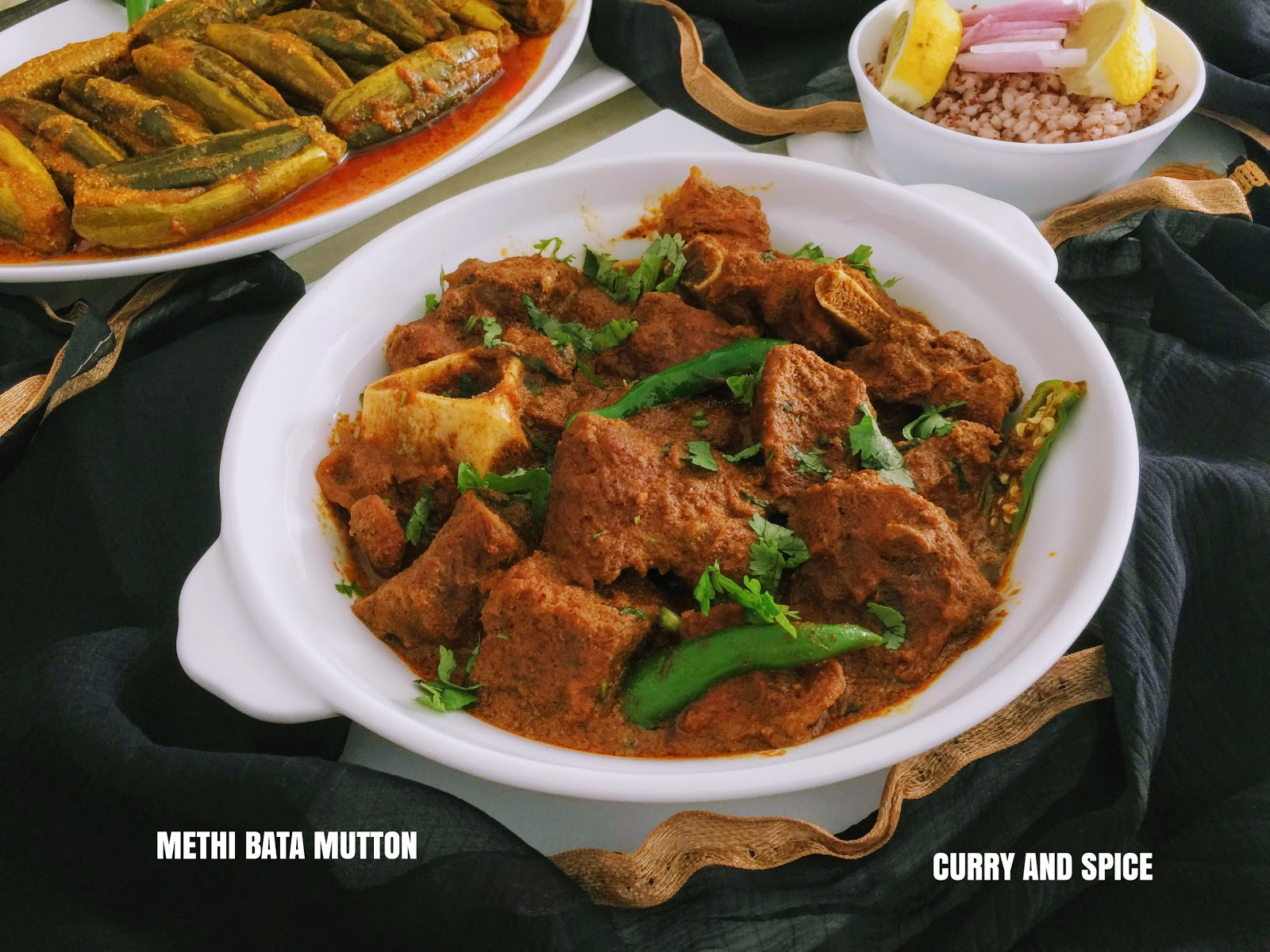 CURRY AND SPICE: METHI BATA MUTTON