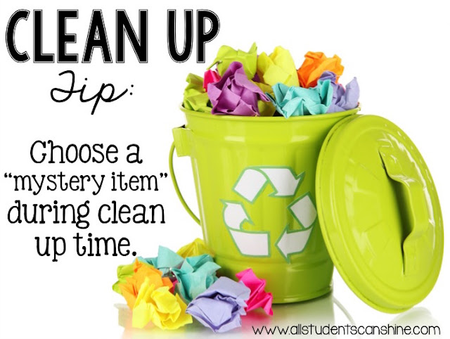 Classroom Clean Up Made Easy - All Students Can Shine