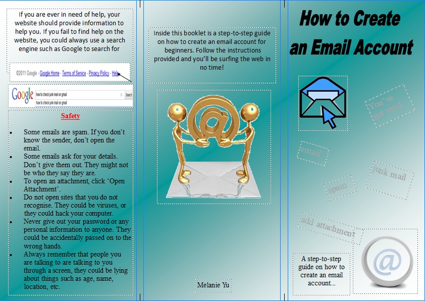 BTEC ICT blog: Leaflet