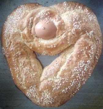 a cuzzupa, tipico dolce pasquale calabrese