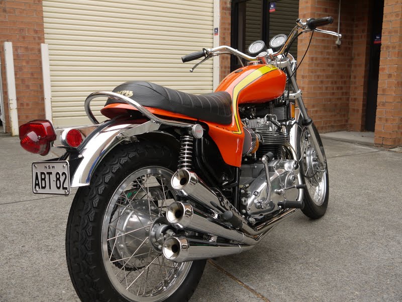 The 'Manly Ferry' blog: Triumph X75 Hurricane