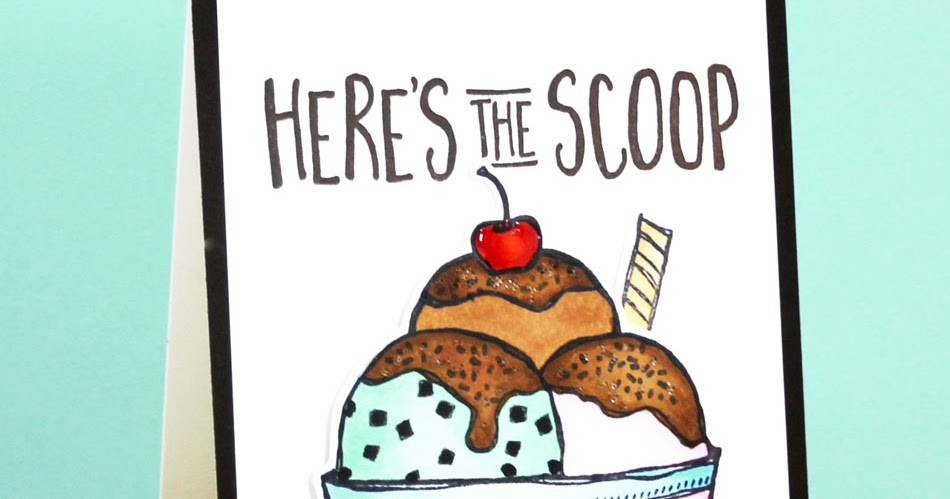 Created 4 Creativity : Here's the Scoop - Welcome to my New Blog