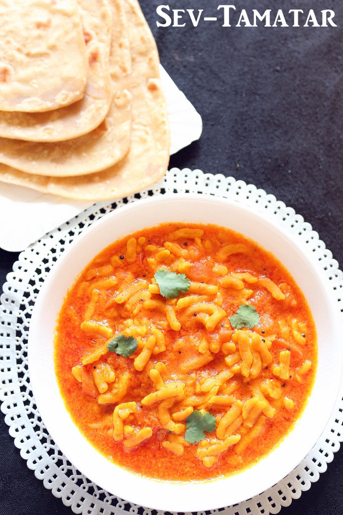 Recipe of Sev Tamatar dhaba style | How to Make Sev Tameta nu Shaak ...