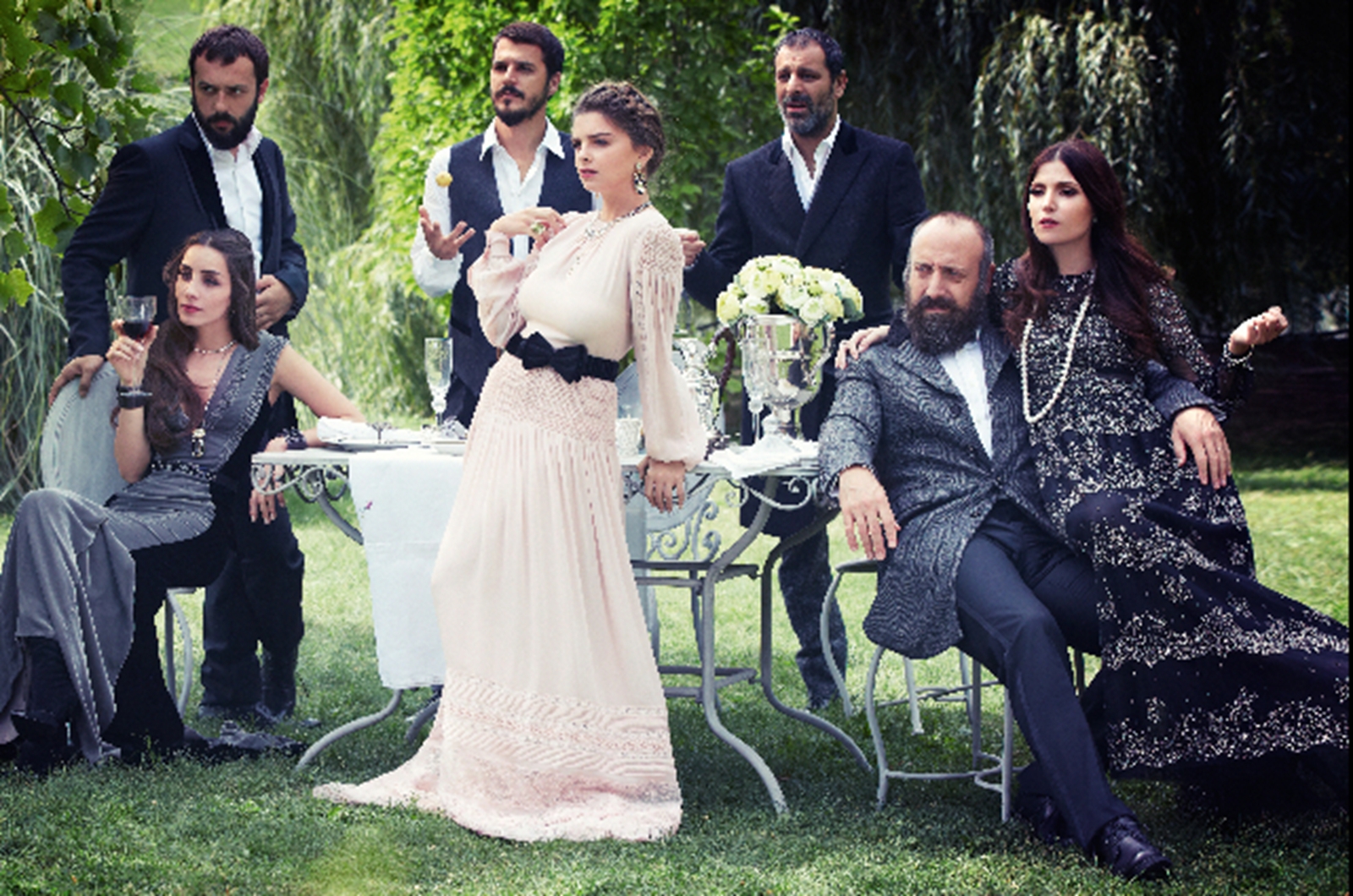 Peri Tozu: Muhtesem Yüzyıl/Magnificent Century Cast for Vogue