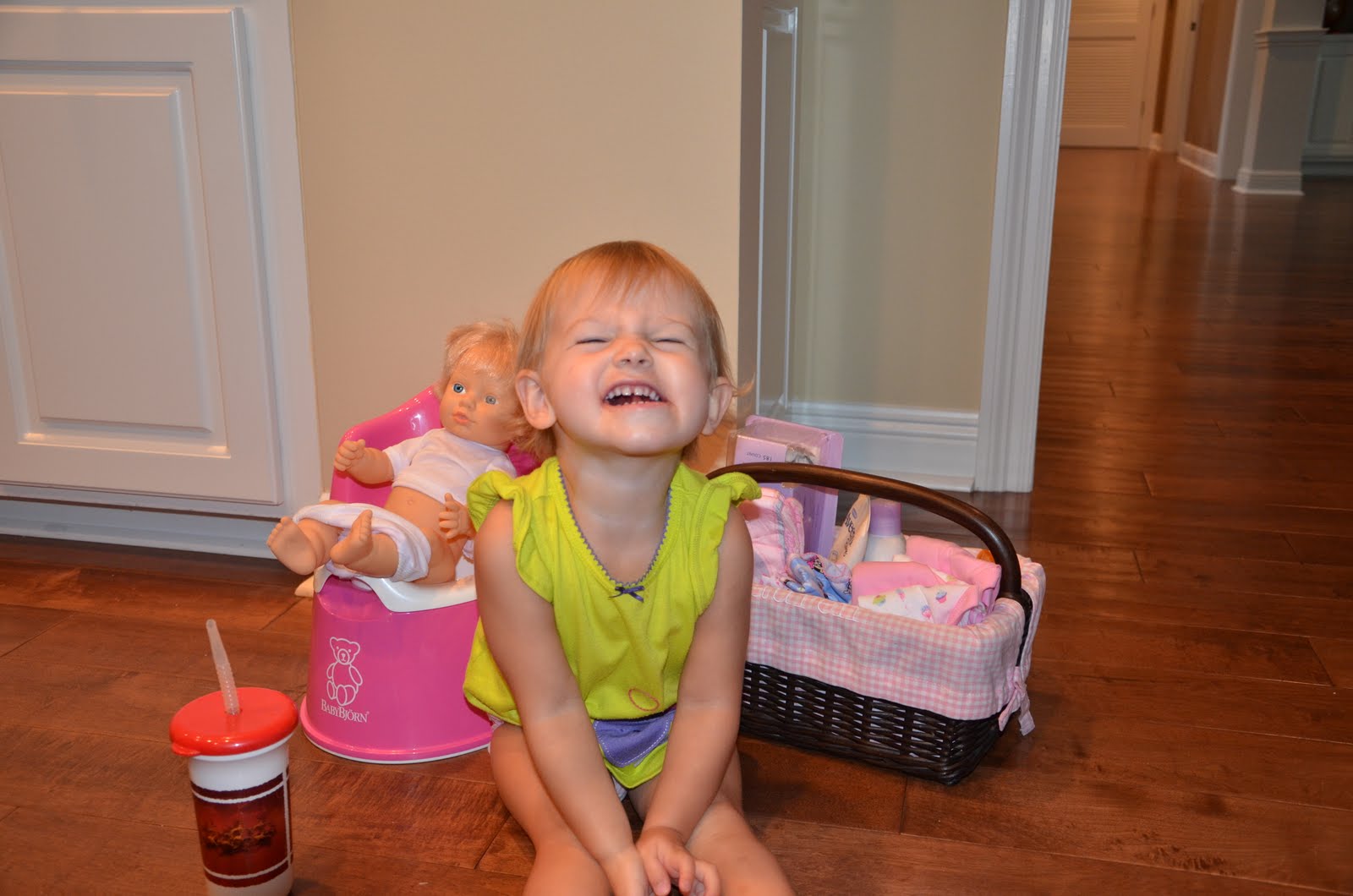 Berry Family: 7/16-22/2011 Potty Training, Baking, Beach