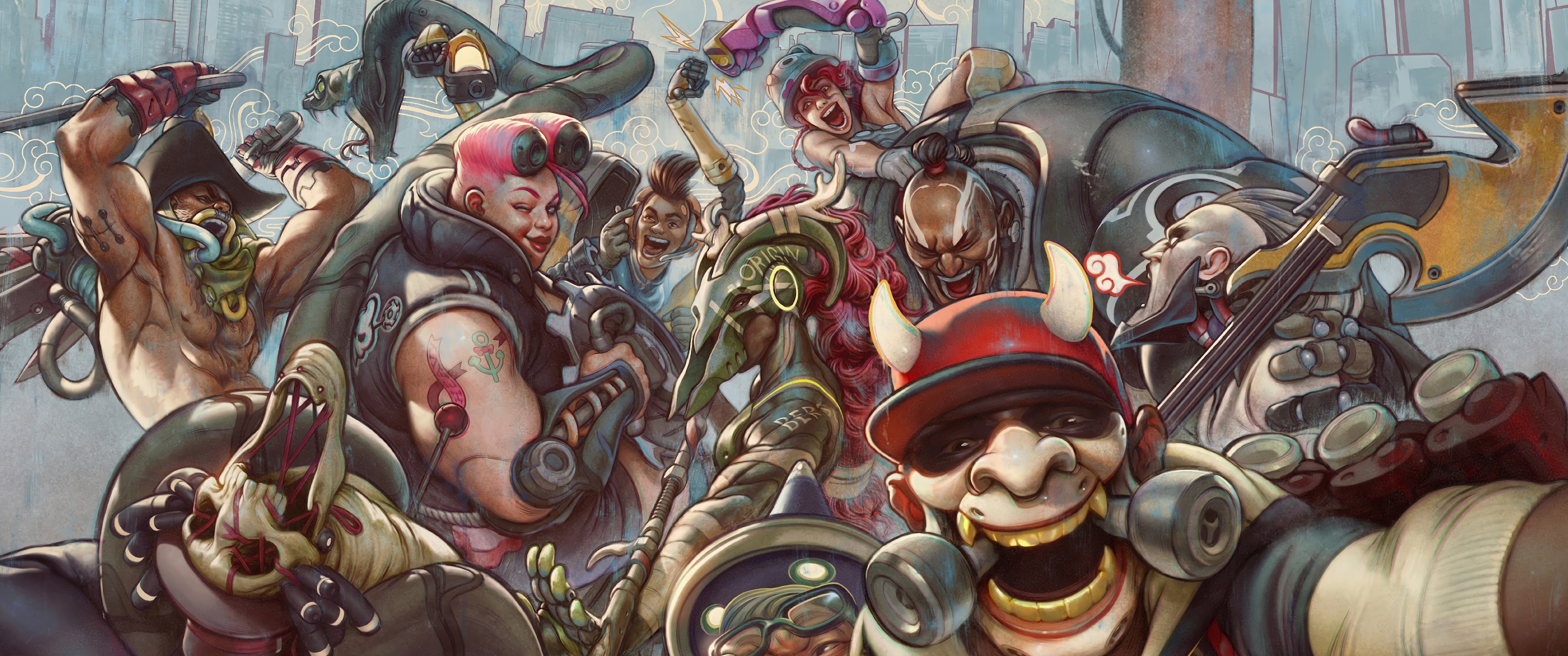 Bleeding Edge, Characters, 4K, #19 Wallpaper iPhone Phone