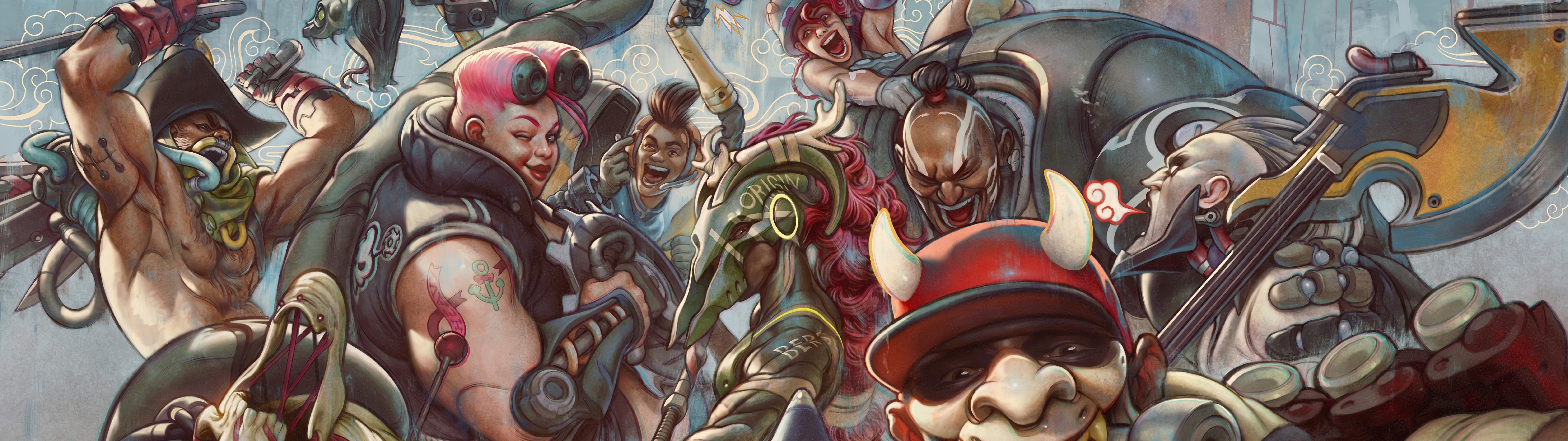 Bleeding Edge, Characters, 4K, #19 Wallpaper iPhone Phone