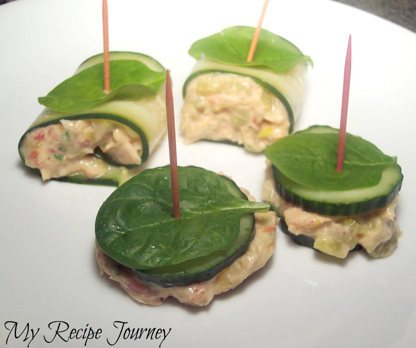 My Recipe Journey: Cucumber Sandwich Bites!