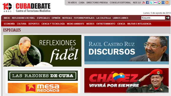 Prensa Rebelde GR: Cubadebate: Πάθος για τη Δημοσιογραφία, την Αλήθεια ...