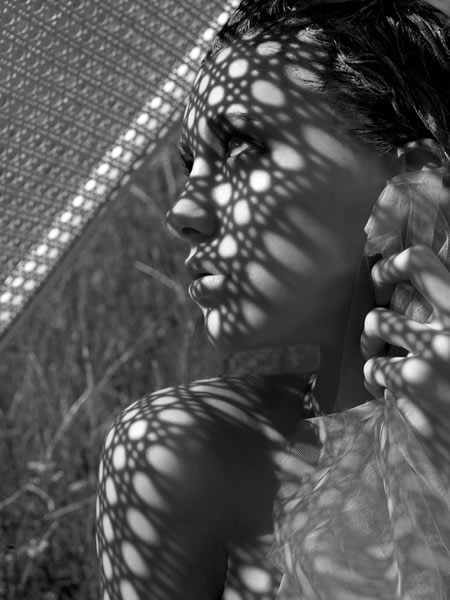 A2 Photography: Fashion photography using shadows