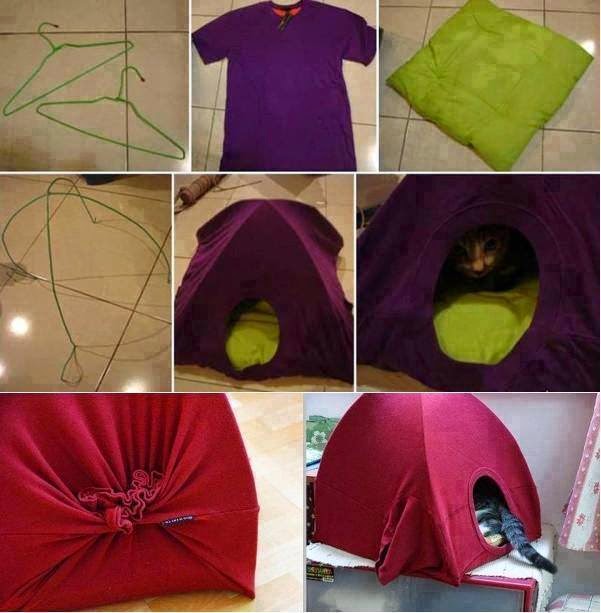 DIY : Rumah Kucing Guna Bahan Kitar Semula - D.I.Y Di Rumah