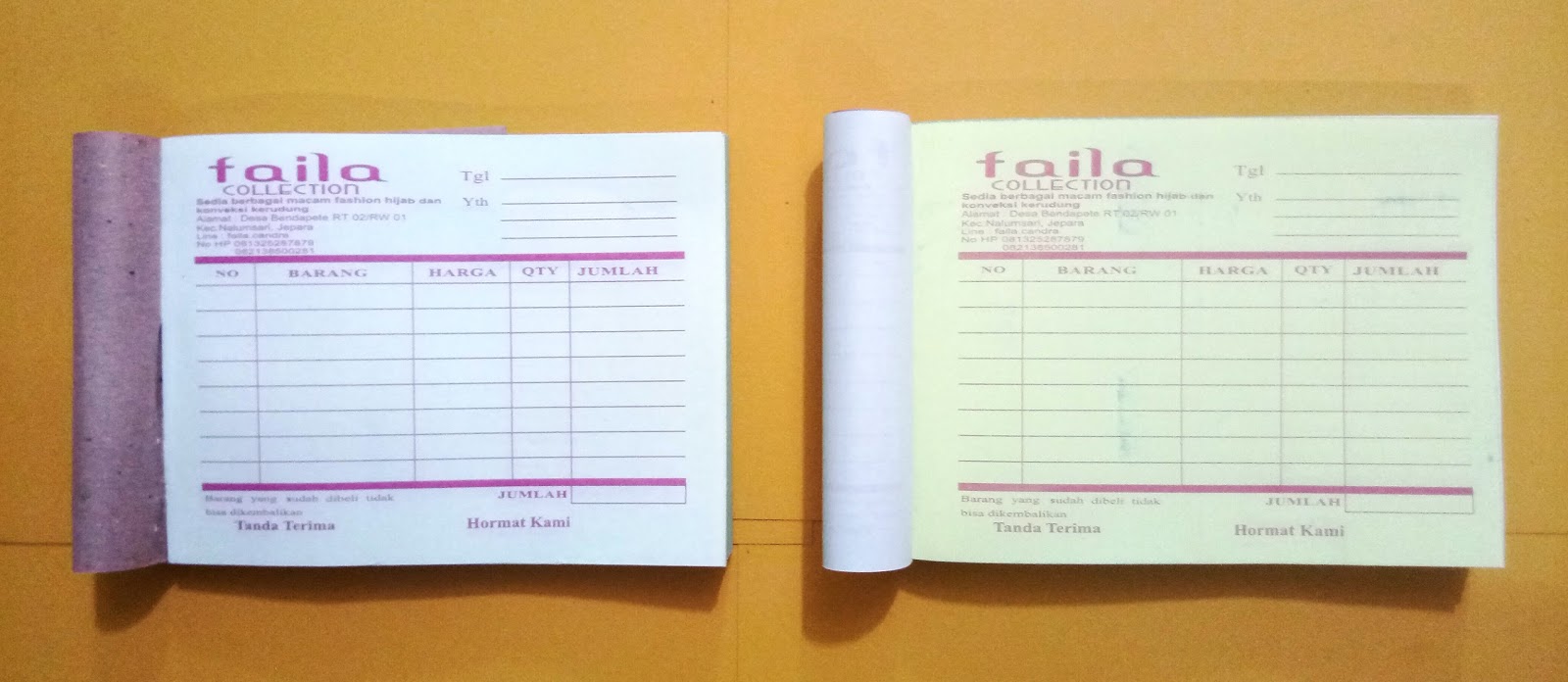 JAYA PRINT: Cetak Nota Murah dan Berkualitas di Semarang