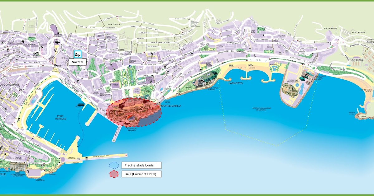Monaco Map