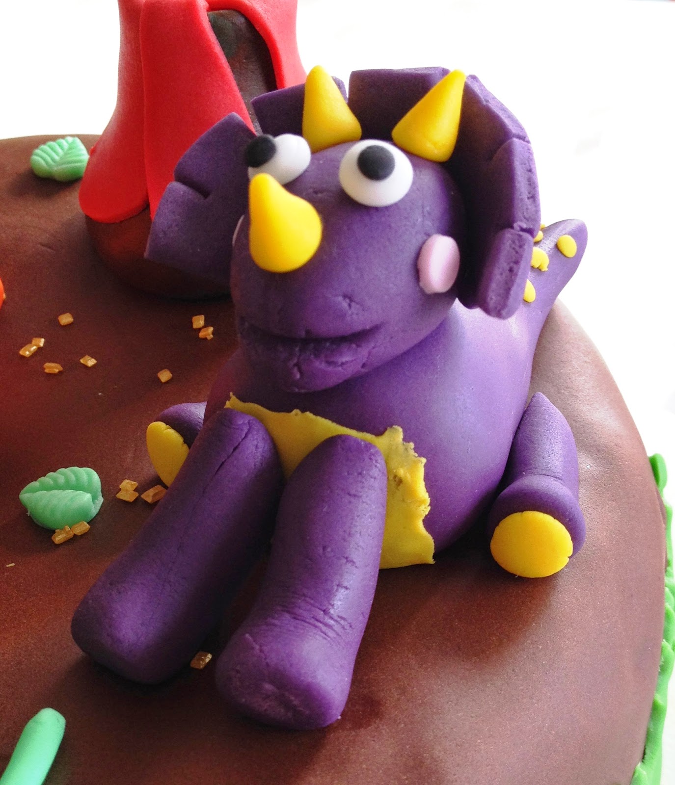 D'Emi-ettes de Bonheur: Gâteau Dinosaures