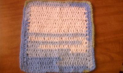 Cheryl's Items of Interest: Cotton Crochet Dish Rags out of Sweaters