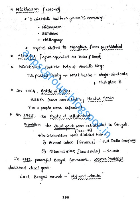 Part 2: Modern India History Class Notes for UPSC Prelims, APPSC & SSC ...