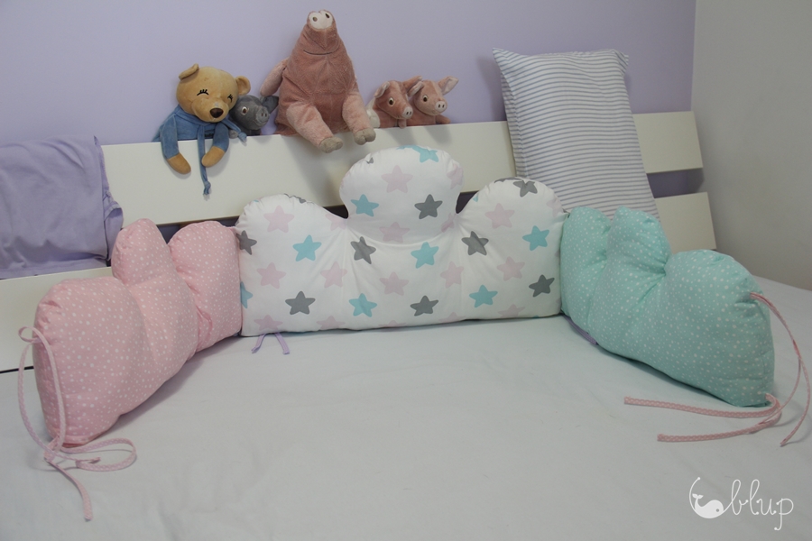 Obroba za posteljico: oblački