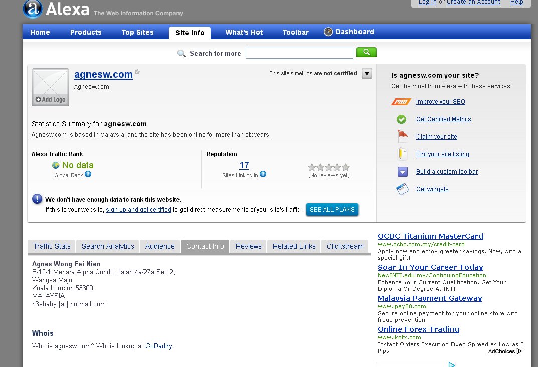 DIY Buat sendiri Atau ???: Agnes Wong Eei Nien ni lama dah buat kerja ...