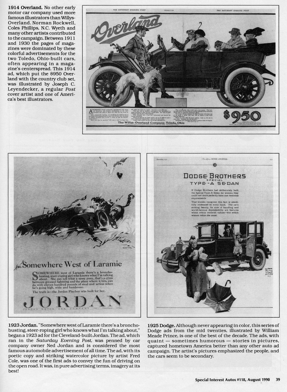 Just A Car Guy: the best auto ads of all time, and famous painters